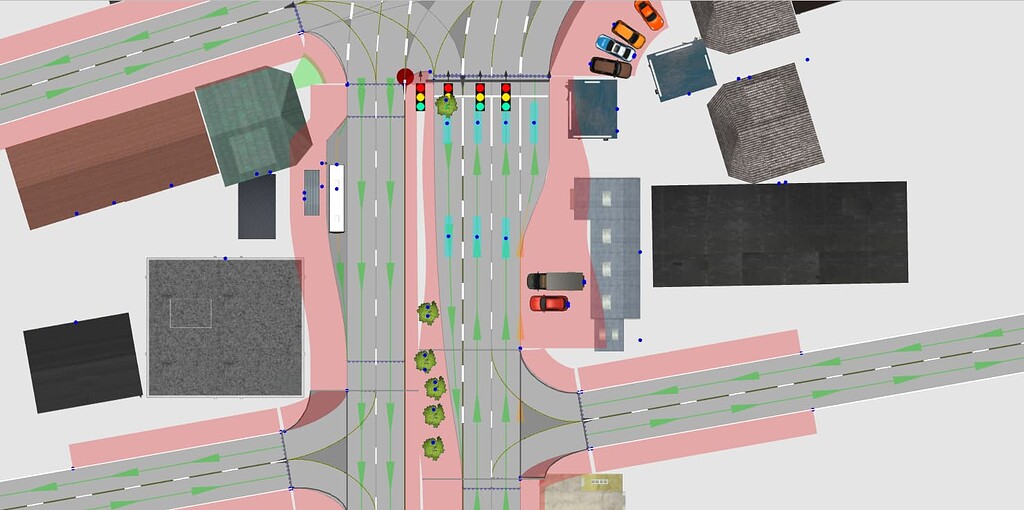 Create left turn at junction - Tracks & Scenarios - IPG Automotive Forums
