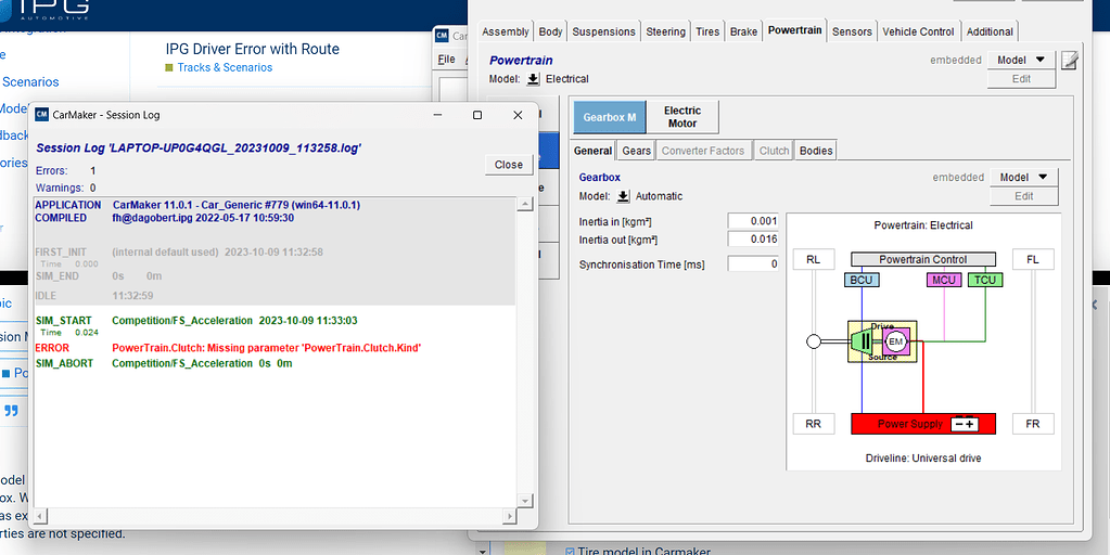 EV Vehicle Transmission Modelling - Powertrain - Electric - IPG ...